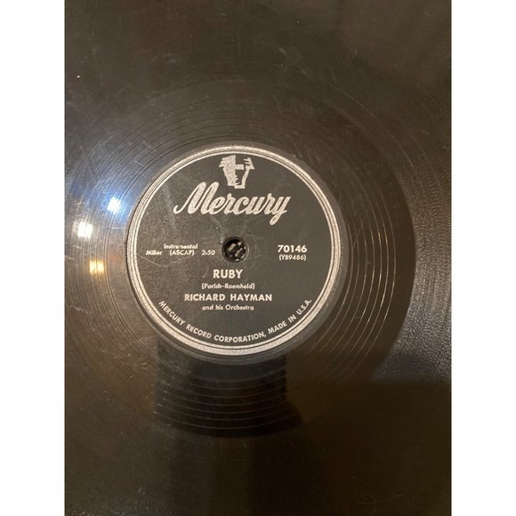 Mercury | Media | Vintage Vinyl Record Mercury Dansero Richard Hayman ...